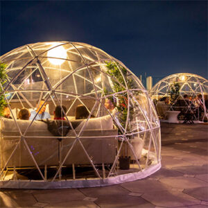Cozy Up with your Friends at The Igloo Lounge at the Sky Bar